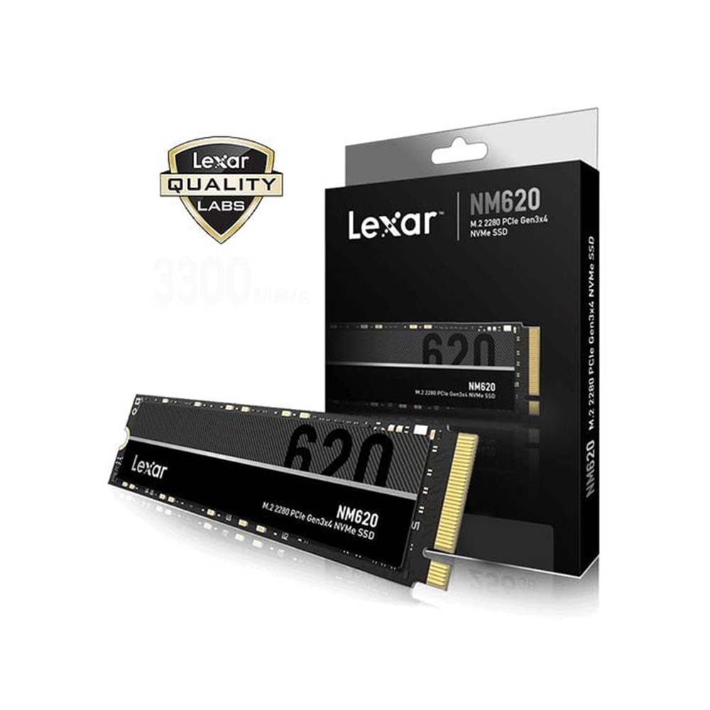 Lexar NM620 2TB M.2 SSD 3500MBps Read Speed - Grey PC
